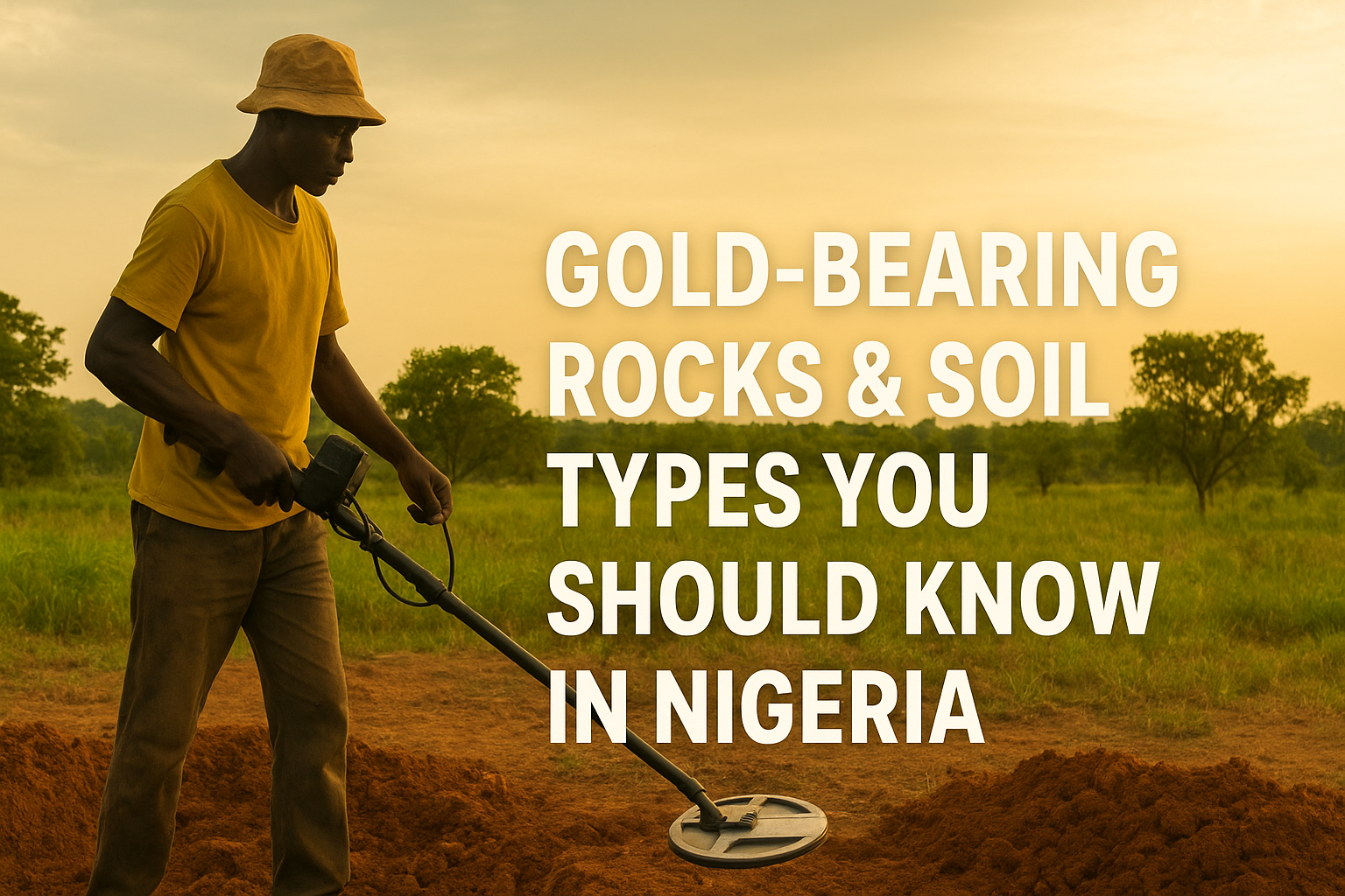 Gold-Bearing Rocks & Soil Types You Should Know in Nigeria - Nigerian ...