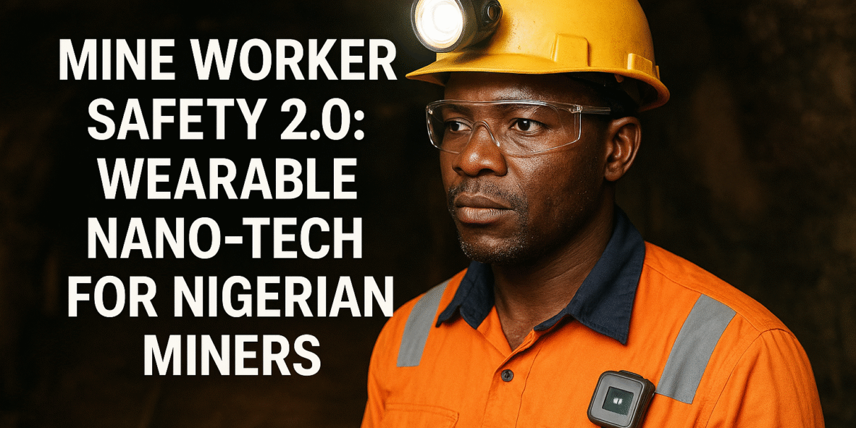 Mine Worker Safety 2.0: Wearable Nano-Tech for Nigerian Miners ...