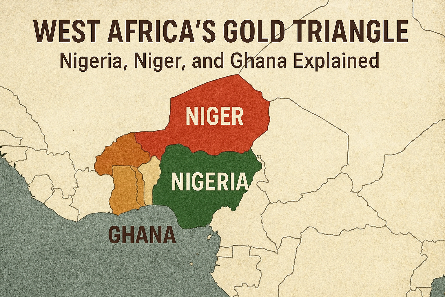 West Africa’s Gold Triangle: Nigeria, Niger, and Ghana Explained ...